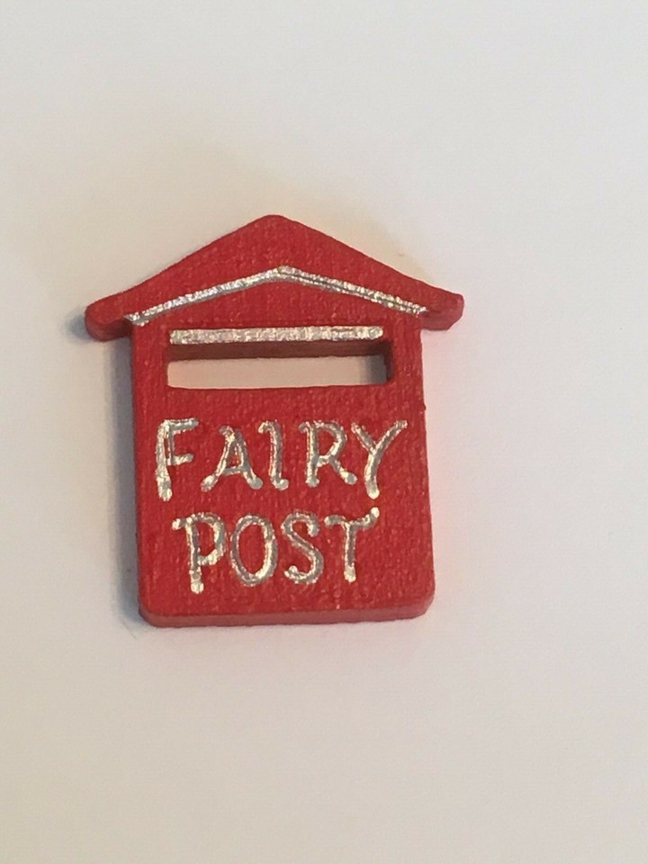 Wooden Fairy Post Postbox - Fairy Door Accessory - Fairy Garden | eBay UK