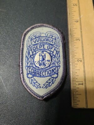 Vintage Obsolete Police Sheriff Patch Virginia Department of ...