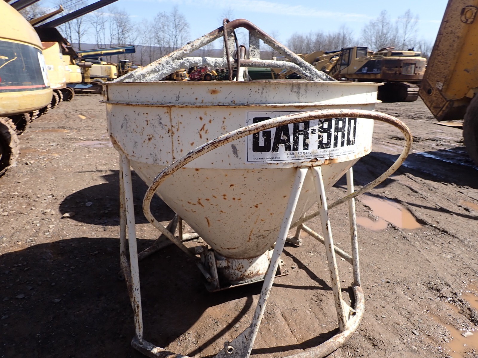 2017 Gar-Bro 454-R 2 Yard Concrete Bucket GARBRO 454R | eBay