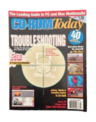 CD-ROM Today PC And Mac Multimedia Magazine Vol.2 No.3 Troubleshooting ...