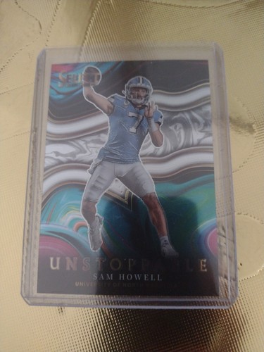 Sam Howell RC 2022 Panini Select Draft Picks UNSTOPPABLE "ROOKIE" Card ...
