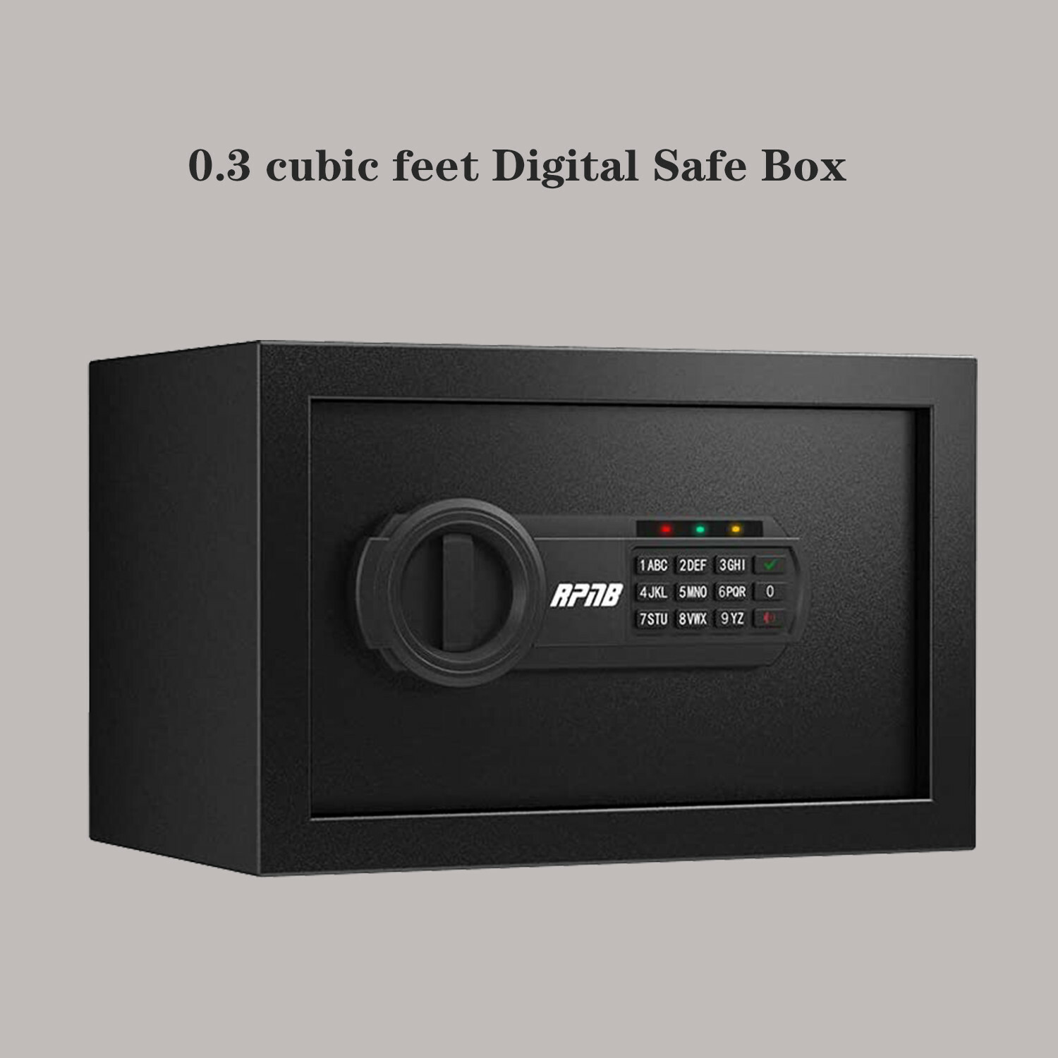 RPNB Digital Safe Box Gun Cash Pistol Security Keypad Lock, Open Box | eBay