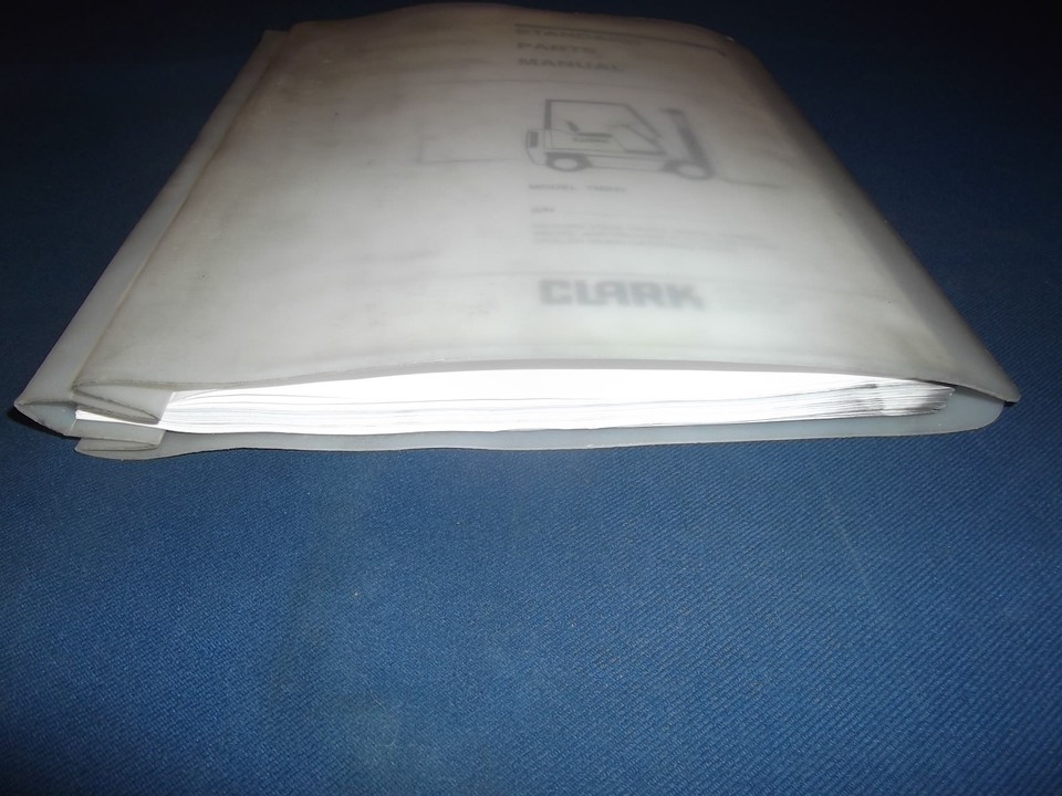 CLARK TM247 FORKLIFT LIFT TRUCK PARTS MANUAL BOOK CATALOG | eBay