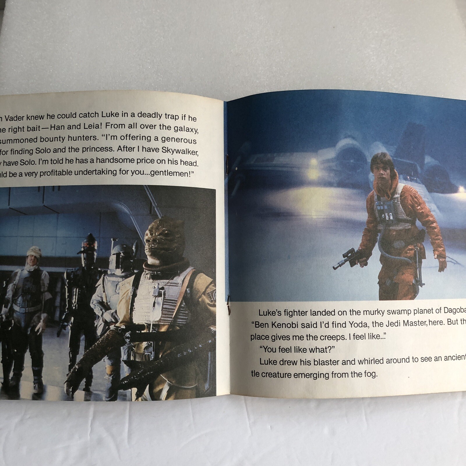 Star Wars The Empire Strikes Back Read Along Book And 33 1/3 RPM Record ...