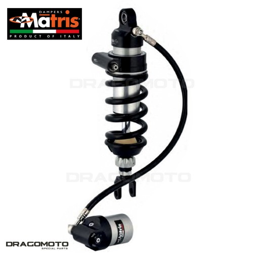 SUZUKI SV 650 2016-2020 Shock damper MATRIS MS136.1KF-N Black rear ...