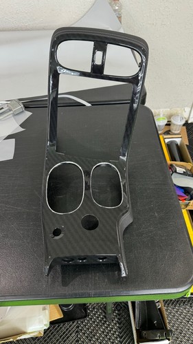 2005 - 2013 Corvette C6 Carbon Fiber Center Console Radio Bezel Trim ...