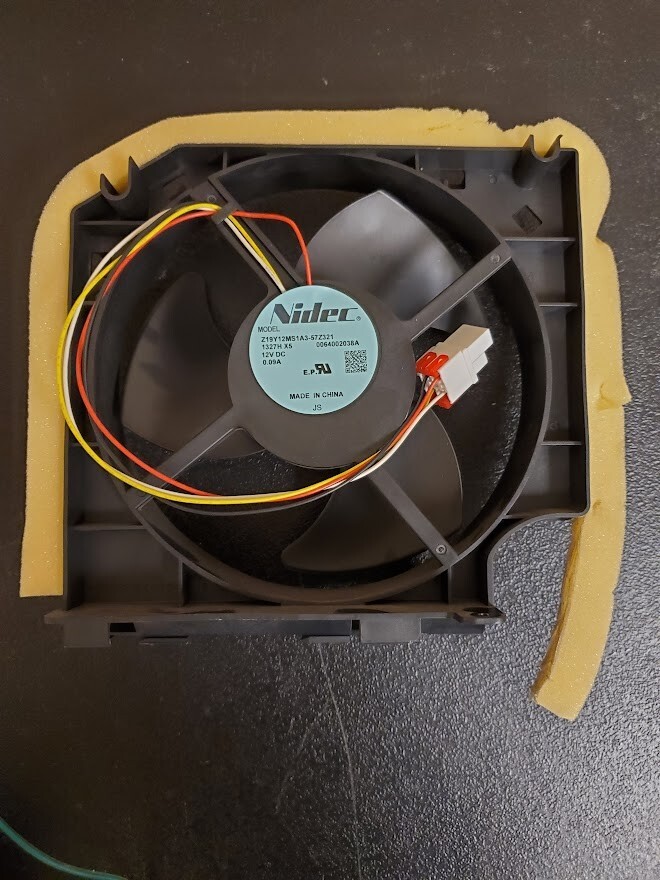 OEM GE Refrigerator Evaporator Fan WR60X32088 PVD28BYNCFS Open Box ...