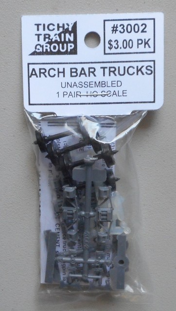 Arch Bar Trucks HO 1 87 Scale Layout Diorama Tichy Trains 3002 for sale ...
