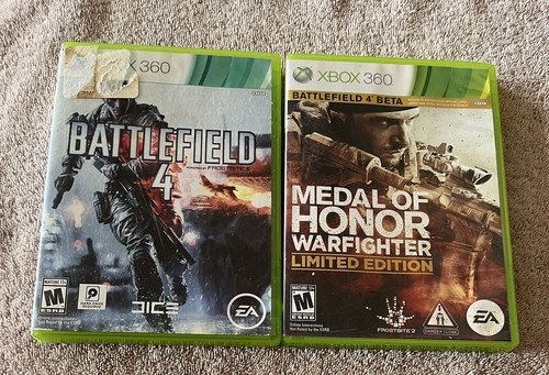 Xbox 360 Battlefield 4/Metal Of Honor War fighter Limited Edition Video Games | eBay