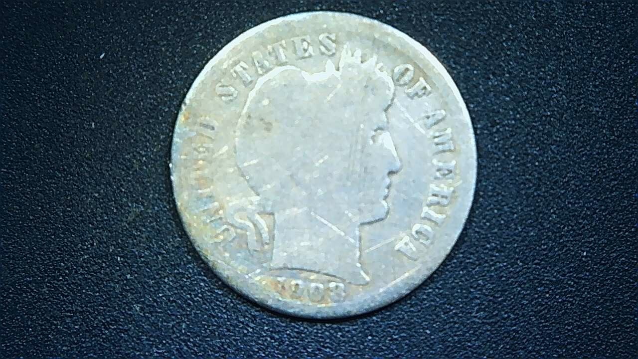1908 Barber Dime Silver | eBay