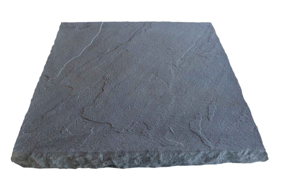 Slate Wall Cap, Column Cap, Hearthstone, Paver Mold, 24''L x 24''W x 2. ...