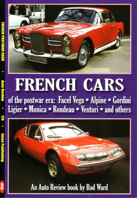 Book - French Specialists - Facel Vega Alpine Gordini Ligier Monica ...