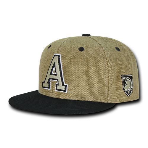 USMA Army Military West Point Black Knights Jute Flat Bill Baseball Cap ...