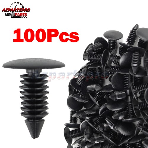 100pcs BLACK NYLON CHRISTMAS TREE CLIPS 1595864 1605396 AUTO BODY ...