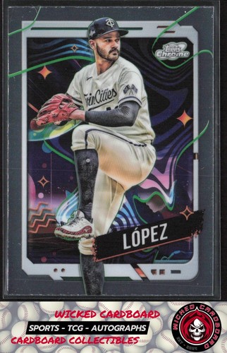 Pablo López 2024 Topps Chrome Cosmic #24 Minnesota Twins | eBay