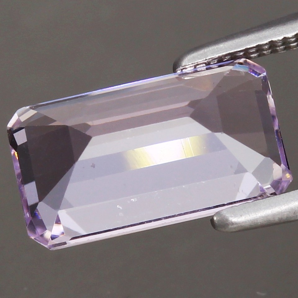 2.32ct Octagon 9.9x5.7mm Natural Lilac Whisper Pink Kunzite-Afganistan Gemstone | eBay