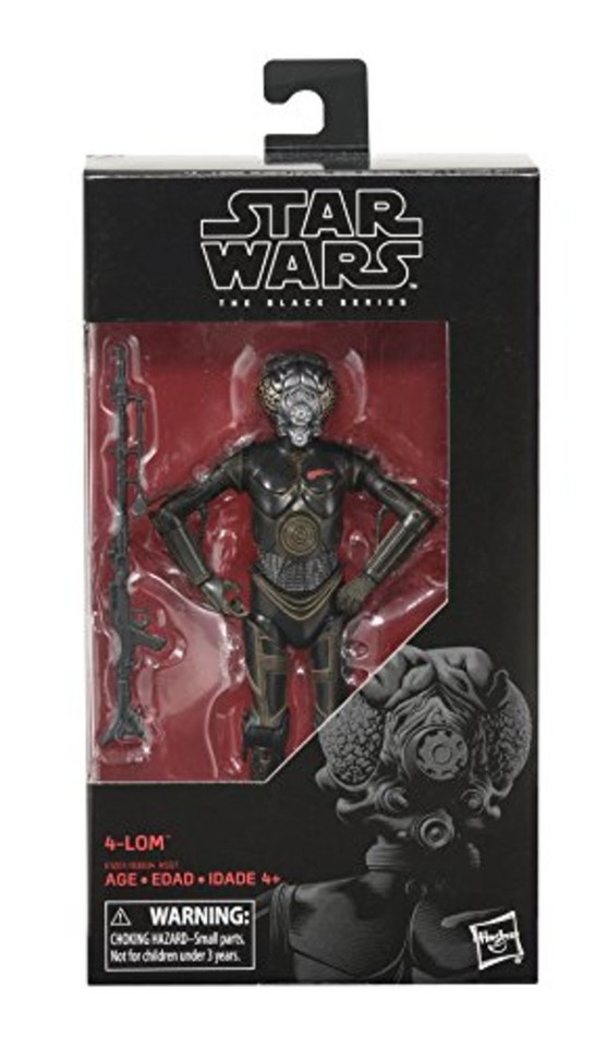 Star Wars Black Series 6 inch figure 4-LOM Free Ship w/Tracking# New ...
