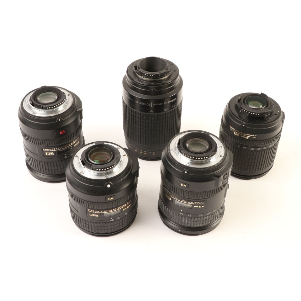 Nikon Lenses - Faulty job lot of 20 Nikon Lenses | eBay UK