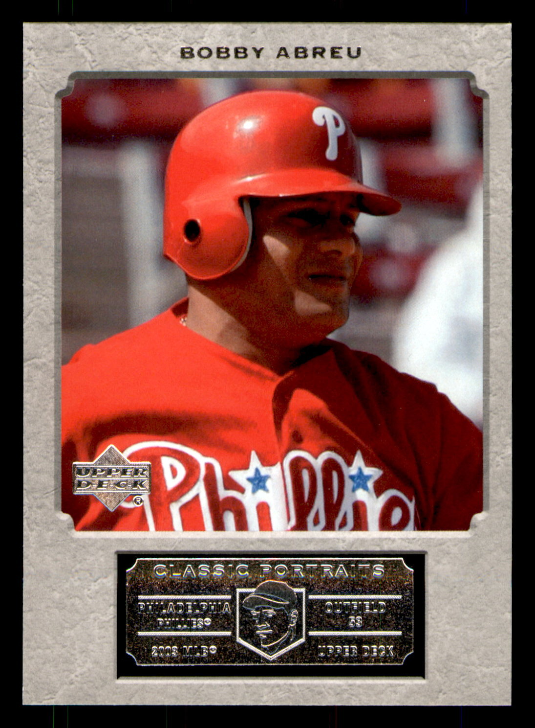 2003 Upper Deck Classic Portraits #77 Bobby Abreu | eBay