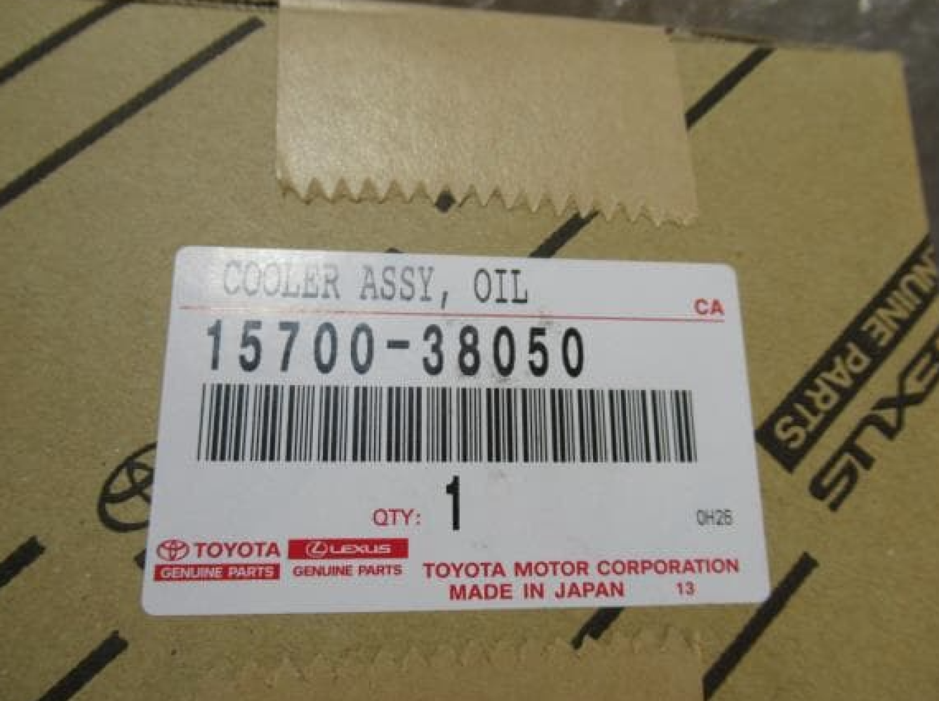 TOYOTA LEXUS Genuine LC500 500h Oil Cooler Assy 15700-38050 | eBay
