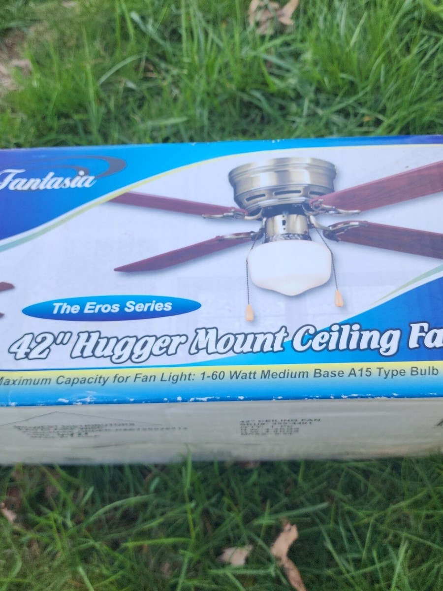 Green 42 Inch Hugger Ceiling Fans Mainstays 42 Inch Hugger Indoor