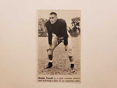 George Troxell Army Cadets 1944 S&S Football Pictorial CO Panel | eBay