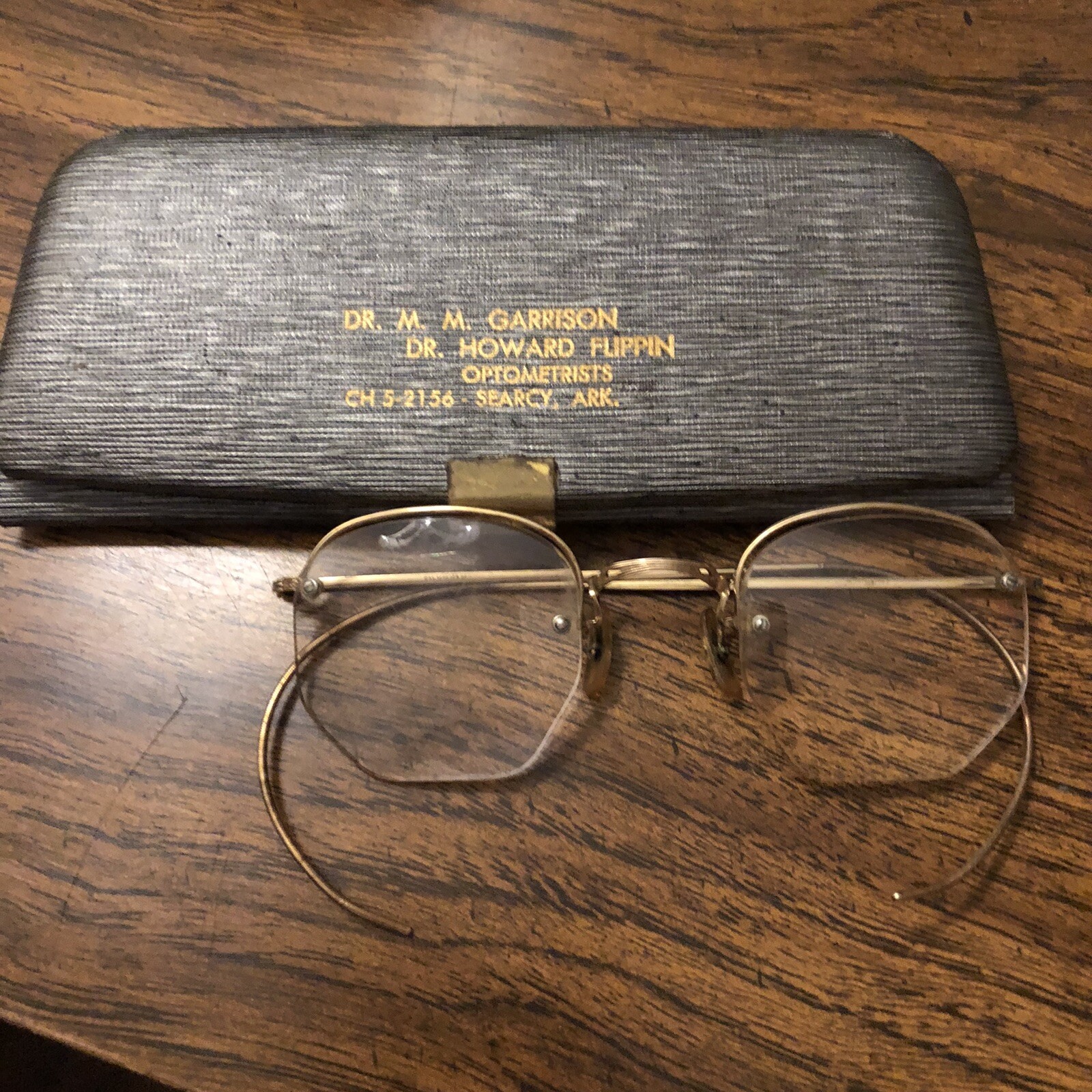 Vtg Bausch & Lomb Wire Frame Eyeglasses B&L 1/10 12K GF Gold Filled ...