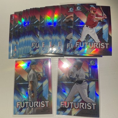2021 Bowman FUTURIST COMPLETE SET (20) Chrome Refractors Bobby Witt Jr ...