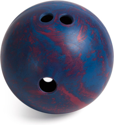 Champion Sports Rubber Bowling Ball: Lightweight Soft Ball for Training ...