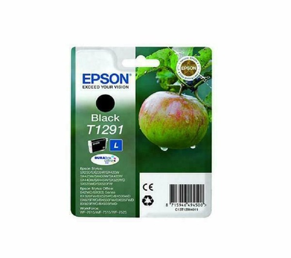 Epson T1291 (C13T12914012) Black Ink Cartridge for sale online | eBay