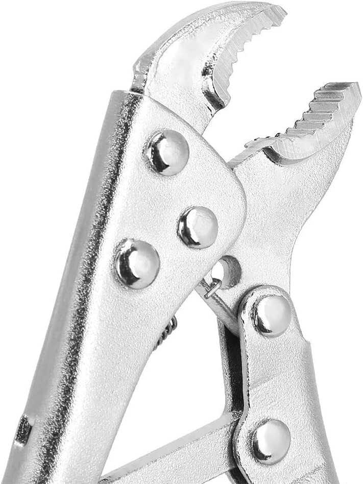2pcs Mini Locking Pliers Mole Grips Vice Grip Clamp Clamps Adjustable ...