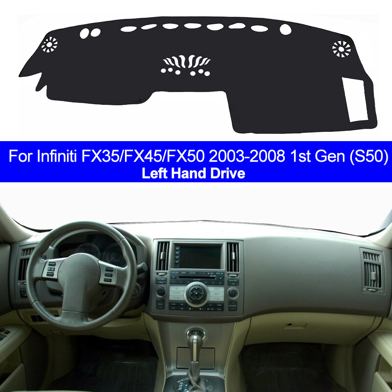 Car Inner Dash Mat Dashboard Cover Pad Carpet For Infiniti FX35 FX45 ...