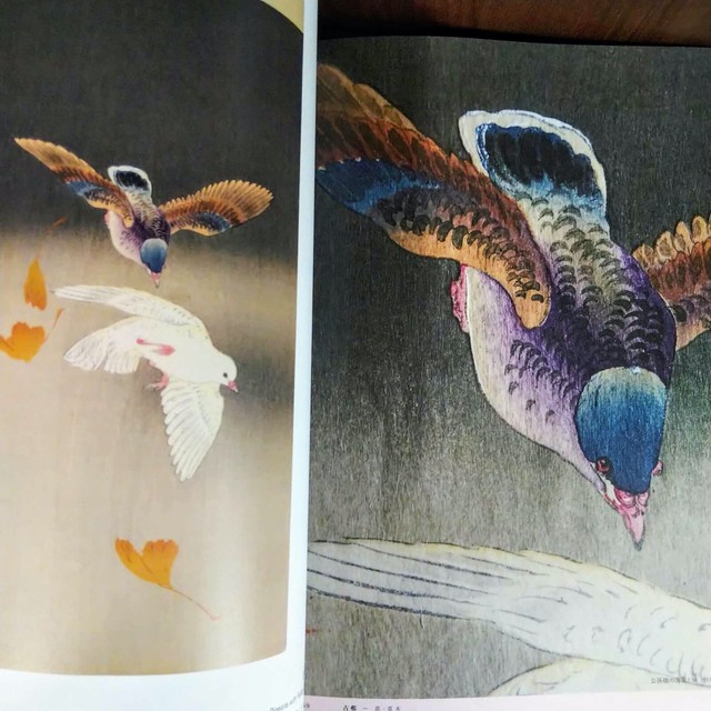 Ohara Koson Art Works Book Nihonga Bird and Flower Shin Hanga for sale ...