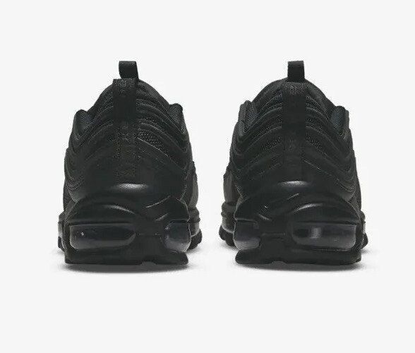 Nike Air Max 97 Sneakers DH8016 002 Women’s US 6 Triple Black NEW $175 ...