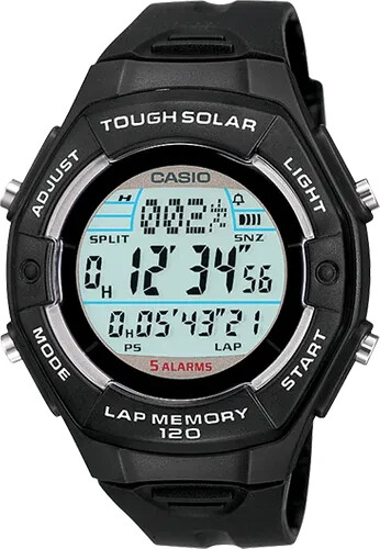 Casio LW-S200H-1A SOLAR World Time Watch 50M 5 Alarms 120 Data Sets | eBay