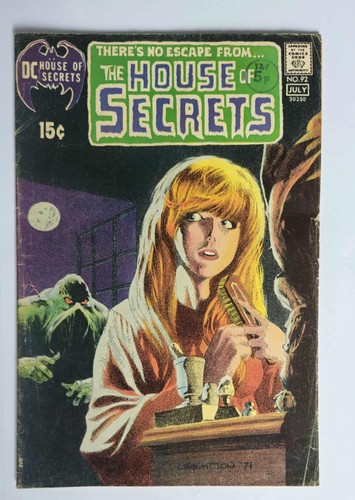 House of Secrets No#92 | 1st Appearance of Swamp Thing! | DC 1971 | eBay UK
