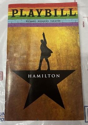Hamilton Broadway Playbill Pride 6/19 | eBay