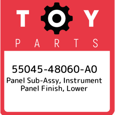 55045-48060-A0 Toyota Panel sub-assy, instrument panel finish, lower ...