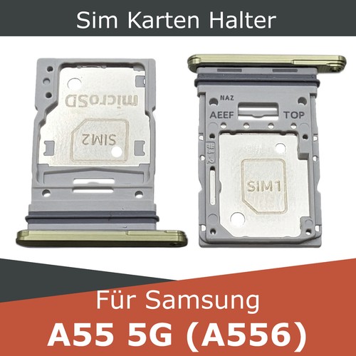Sim Karten Halter für Samsung A55 (A556) 5G Slot Tray Holder Card ...