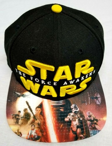 Star Wars Baseball Cap Hat The Force Awakens Embroidered with Graphics ...