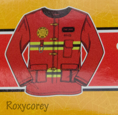 Spooky Village Fireman Halloween Costume Long Sleeve Tee T Shirt Size ...