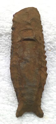 Authentic paleo Fluted Cumberland Point Indian Arrowhead Artifact | eBay