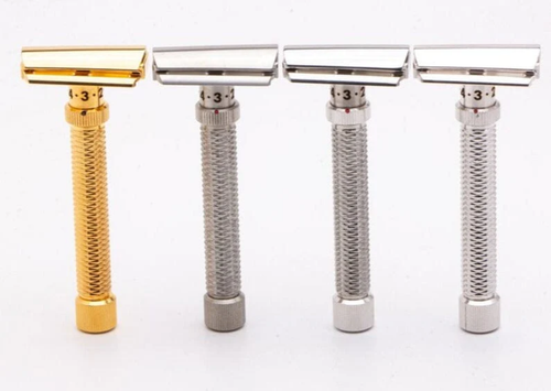 Konsul XL Slant Adjustable Stainless Steel DE Safety Razor (Choose ...