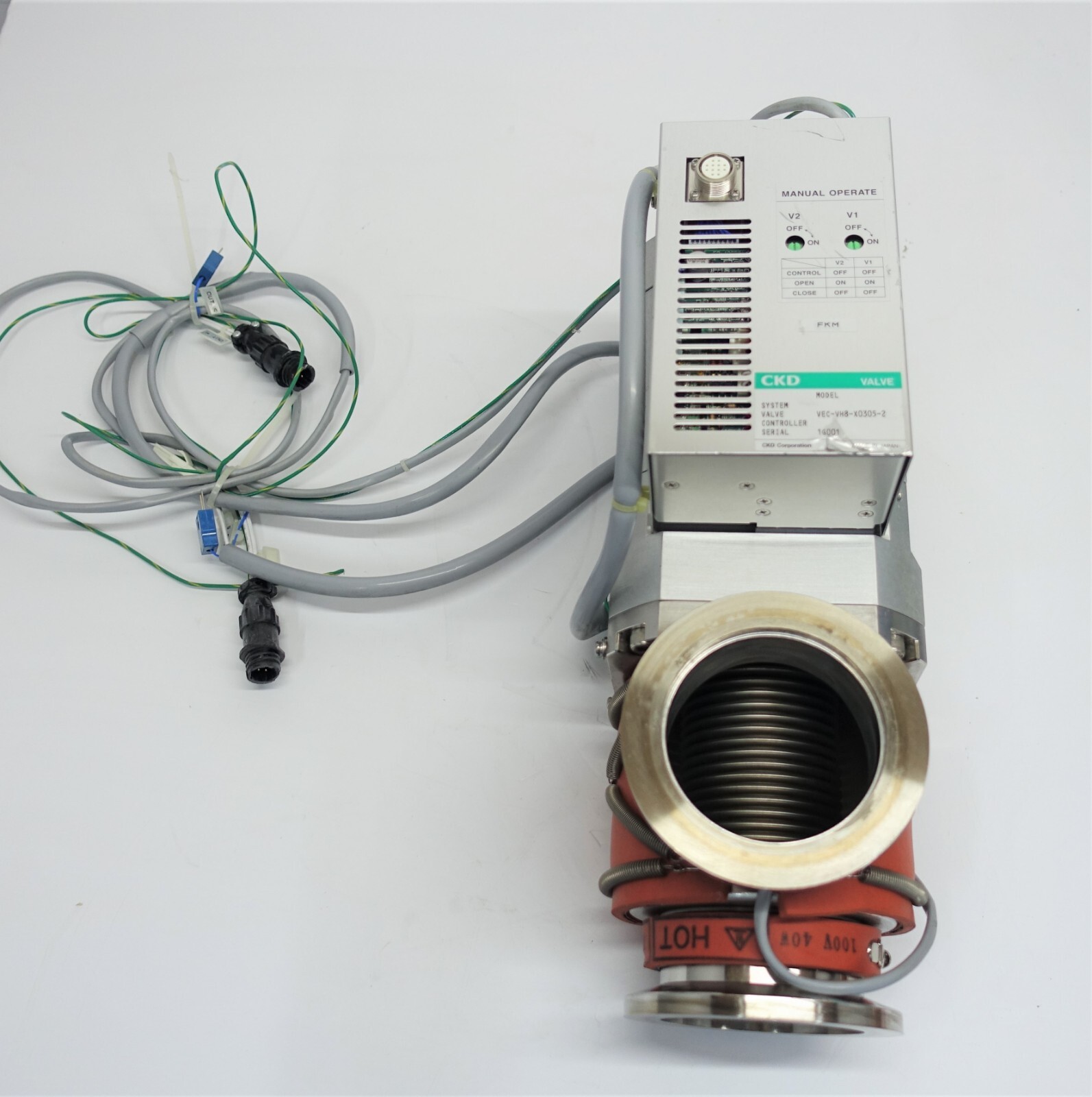 CKD VEC-VH8-X0305-2 PRESSURE CONTROL VALVE SYSTEM/ VALVE CONTROLLER | eBay