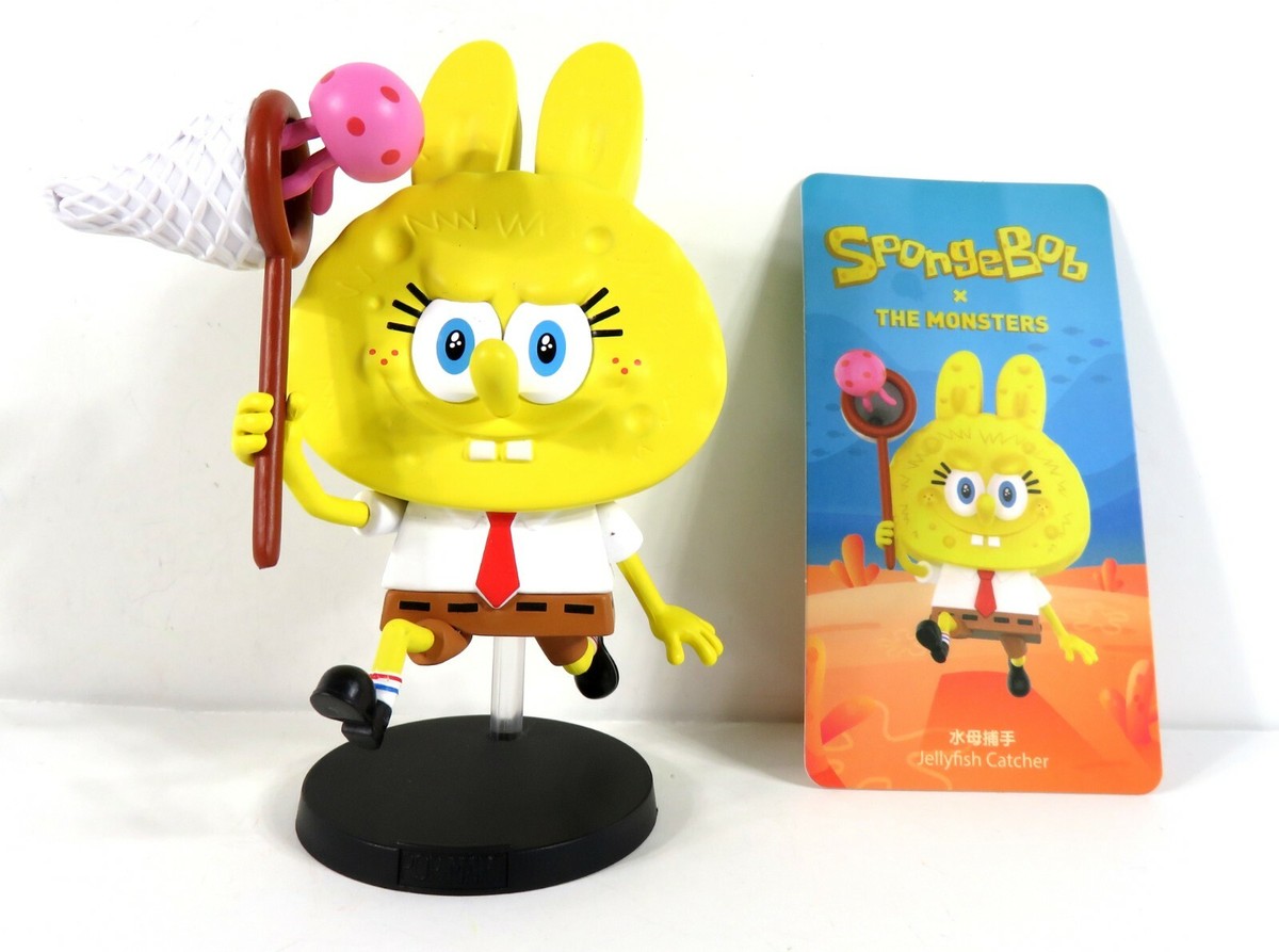Jellyfishing Spongebob Toy SpongeBob RockPants Art Toy Figure By