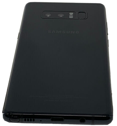 Samsung Galaxy Note 8 SM-N950U 64GB Black Unlocked Smartphone-B-/Screen ...