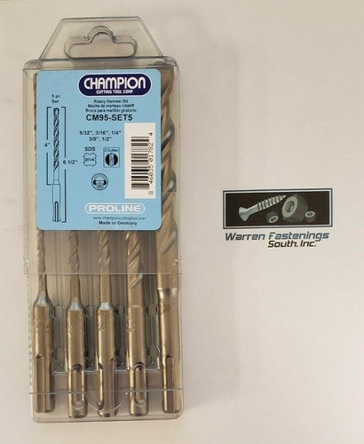 CM95-SET 5 PIECE SOLID TIP HAMMER BIT SET | eBay