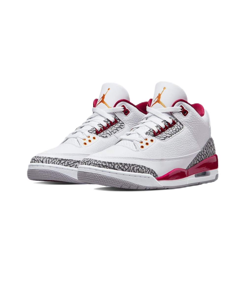 Nike Air Jordan 3 Retro Cardinal Red Jordan 3 AJ3 Cardinal Red CT8532 ...