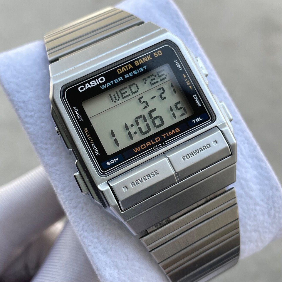 Vintage Casio Data Bank 50 DB-520 From 1980 | eBay