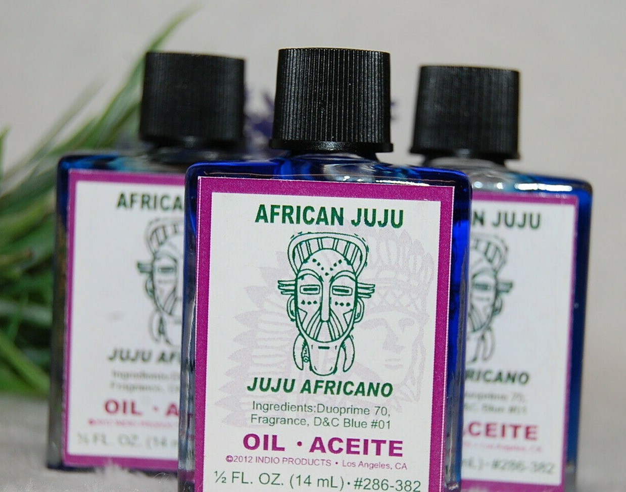 African JuJu Magickal Oil (1) 4DRMs Add Strength to Spells, Santeria ...